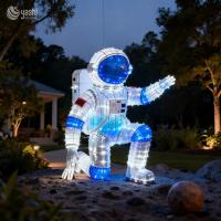 China Customizable Space-Themed Astronaut Lanterns for Large Festival and Attraction Decorations for sale