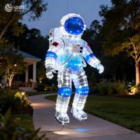China Customizable Space-Themed Astronaut Lanterns for Large Festival and Attraction Decorations for sale