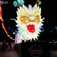 China Custom Giant Chinese Dragon Head Zigong Lantern, Traditional Oriental Dragon LED Light Sculpture, Waterproof Large‑Scale Outdoor Festival Light Installation for sale