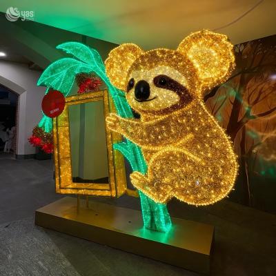 China LED Animal Sculpture Lanterns for Outdoor Festive Decorations: New Year, Christmas, Thanksgiving, Valentine's Day for sale