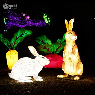 China Festival Lighting Set: Rabbit Moon Lantern for Thanksgiving, Diwali & Ramadan Decorations for sale