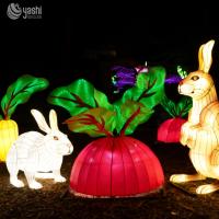 China Festival Lighting Set: Rabbit Moon Lantern for Thanksgiving, Diwali & Ramadan Decorations for sale