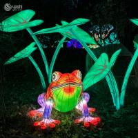 China Handmade Frog LED Lantern - Halloween Valentine Thanksgiving Home Decor for sale