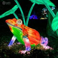 China Handmade Frog LED Lantern - Halloween Valentine Thanksgiving Home Decor for sale