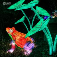 China Handmade Frog LED Lantern - Halloween Valentine Thanksgiving Home Decor for sale