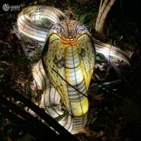 China LED Animal Snake Lantern for Theme Parks - Perfect for Scenic Lighting and Halloween Decorations for sale
