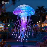 China Waterproof Marine Theme Lighting: Jellyfish Lanterns for Outdoor Decoration for sale