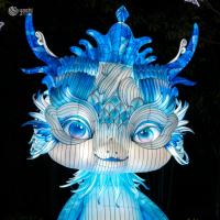 China Custom LED Cartoon Dragon Lantern for Zoo and Park Theme Light Shows for sale