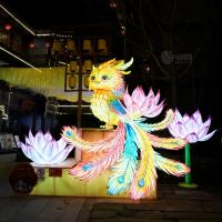 China Chinese Traditional Phoenix Festival Light Sculpture - Large Decorative Lantern for Events for sale