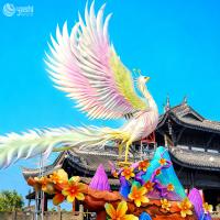 China Chinese Traditional Phoenix Festival Light Sculpture - Large Decorative Lantern for Events for sale