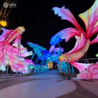 China LED Illuminated Fish Decor Waterproof Party Lighting for Garden & Zoo Events for sale