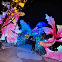 China LED Illuminated Fish Decor Waterproof Party Lighting for Garden & Zoo Events for sale