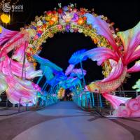 China LED Illuminated Fish Decor Waterproof Party Lighting for Garden & Zoo Events for sale