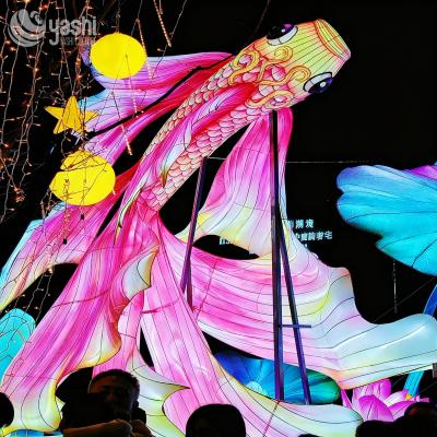 China LED Illuminated Fish Decor Waterproof Party Lighting for Garden & Zoo Events for sale