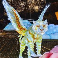 China Waterproof Tiger Lantern for Easter & Spring Festival - Outdoor LED Decor for sale