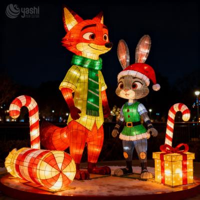 China Waterproof Outdoor Festival Lanterns - Theme Park/Zoo Decor Lighting for sale