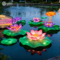 China Waterproof Lotus LED Lantern for Ramadan/Thanksgiving - Outdoor Religious Festival Decor for sale