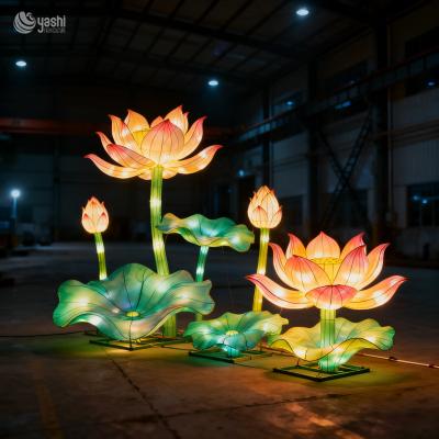 China Floral-themed Outdoor Lanterns for Thanksgiving, Ramadan, Christmas & New Year for sale