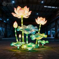 China Floral-themed Outdoor Lanterns for Thanksgiving, Ramadan, Christmas & New Year for sale