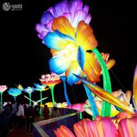 China Outdoor Waterproof Flower Theme Lantern - Festive Decorative Lighting Sculpture for sale