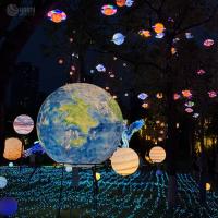 China Astronaut Robot LED Lanterns for Space Theme Park Decor - Chinese Manufacturer for sale