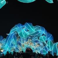 China Commercial-Grade LED Lantern Tunnel: Custom Light Display for Streets/Parks for sale