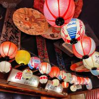China Custom Japanese Outdoor Waterproof PVC Lantern for Sushi Restaurant Bar Decoration for sale