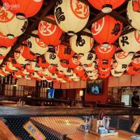China Custom Japanese Outdoor Waterproof PVC Lantern for Sushi Restaurant Bar Decoration for sale