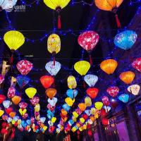 China Outdoor Street Night View Decoration - Festive Lanterns, Silk Lanterns, Vietnamese Lanterns for sale