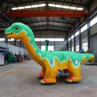 China Customizable Electric Ride-On Dinosaur Car for Carnival & Theme Parks Interactive Game Facility, Colors Customizable for sale
