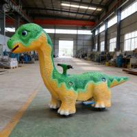 China Customizable Kids Electric Dinosaur Ride-On Toy Dinosaur Walking Animal Car for Amusement Parks & Shopping Malls for sale
