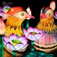 China Wholesale Animal Silk Lanterns - Orangutan & Chameleon Designs, Perfect for Park & Zoo Decorations for sale