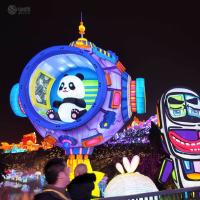 China Customizable Character LED Light Art Lanterns  Waterproof for Large Outdoor Festival & Party Decorations for sale