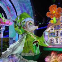 China Customizable Character LED Light Art Lanterns  Waterproof for Large Outdoor Festival & Party Decorations for sale