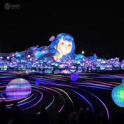 China Large-Scale Custom LED Art Lanterns  Waterproof & Durable for Outdoor Festival & Park Ornaments for sale