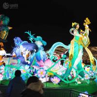 China Custom Large-Scale Game Character LED Lanterns  Waterproof & Durable for Outdoor Festivals for sale