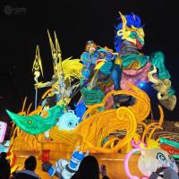 China Custom Large-Scale Game Character LED Lanterns  Waterproof & Durable for Outdoor Festivals for sale