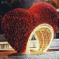 China Outdoor Waterproof 3D LED Palace Arch Light - Customizable Large Scale Festival Decoration for Theme Parks & Events for sale