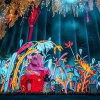 China Custom Fantasy Mythical Tapir Beast LED Lantern Sculpture, Floral Scene for Commercial Lantern Festival for sale