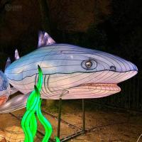 China Customized Marine-themed Lantern Tunnel - Complete Outdoor Lighting Festival Project Solution for sale