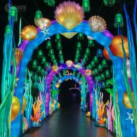 China Waterproof Marine Life Tunnel LED Lantern  Ideal for Amusement Parks, Shopping Malls & Light Festivals for sale