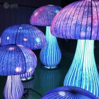 China High-Quality Giant Mushroom LED Lantern, Ideal Outdoor Decor for Weddings, Displays & Light Shows for sale