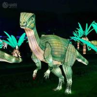 China Outdoor Waterproof Spinosaurus Dinosaur Lantern Realistic Lighting for Zoo & Night Tour Attractions for sale