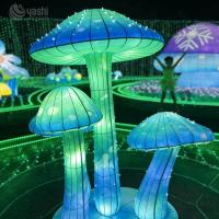 China Custom Dinosaur Hatching Egg Lantern Set, Large‑Size LED Dino Egg Light Sculpture for Theme Park for sale