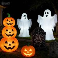 China Giant Custom Spider LED Lantern with Web - Halloween & Light Festival Outdoor Decor Lighting for sale