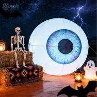 China Giant Halloween Skull Lantern Custom Waterproof LED Skeleton Light for Theme Park Decoration for sale