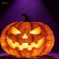 China Giant Halloween Witch Lantern Custom Waterproof LED Witch Light for Outdoor Festival & Theme Park Decoration for sale