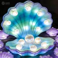 China Custom Large Sea Turtle Light, Waterproof LED Sea Animal Lantern, Outdoor Ocean Theme Light for Zoo, Theme Park, Night Event for sale