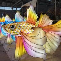 China Handmade Fish-Shaped LED Lantern for Outdoor Event Lighting & Decoration for sale