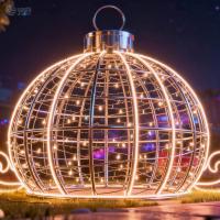 China High Quality Customizable 3D LED Christmas Bell Decoration Light for Large Festival Party Lighting for sale